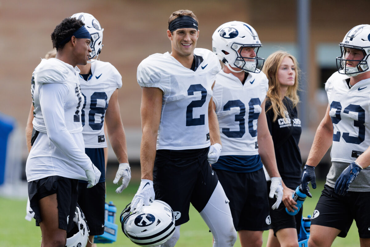 BYU football wraps up camp, turns attention to Sam Houston | News ...